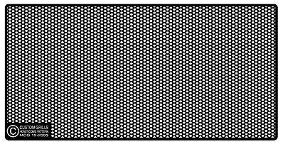Model-Car-Garage Custom Grills Honeycomb Pattern