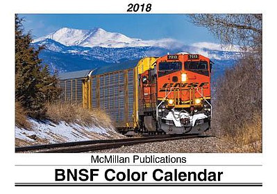 McMillan 2018 Calendar BNSF #bnsf18