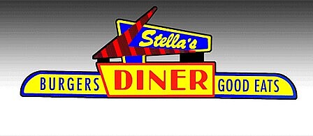 Micro-Structures HO/O Diner Sign 6' wide