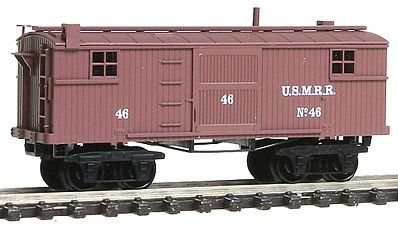Micro-Trains Civil War Era 26' Wood Caboose U.S. Military RR N Scale ...