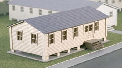 Micro-Trains Military Headquarters Building Kit - N-Scale