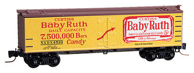 Micro-Trains 40' Wood-Sheathed Ice Reefer Nestle Baby Ruth NADX Z Scale ...