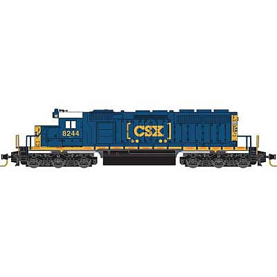 Micro-Trains SD40-2 DC CSX #8250 - Z-Scale