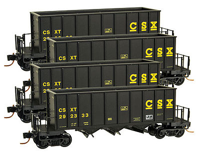 Micro-Trains Ortner 3-Bay Rapid Discharge Hopper (4) CSX