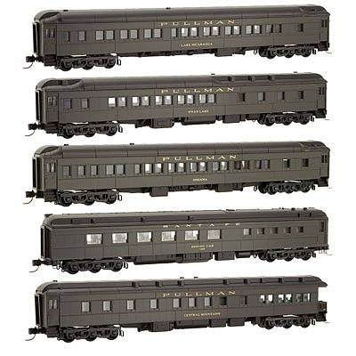 Micro-Trains Pullman Heavyweight 5-Car Set - Ready to Run