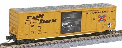 Micro-Trains Runner Pack, Railbox Road #- 17728, 17746, 17785, 17818 ...