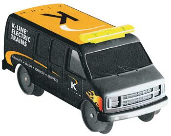 K-Line Motorized RR Van w/Lights K-Line Trains O27 #k262905