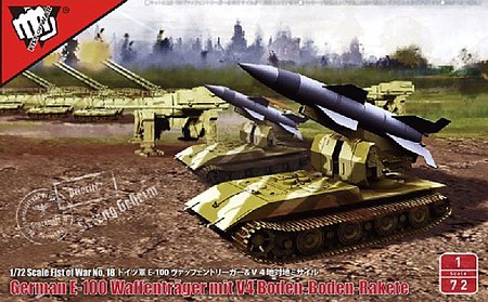 Model-Collect 1/72 WWII German V4 Short Range Tactical Ballistic ...