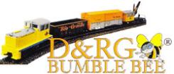 Model-Power Rio Grande Bumble Bee Train Set - HO-Scale