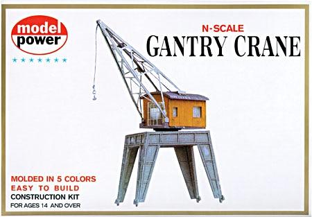 Model-Power Building Kits Gantry Grane - 1-3/4 x 1-3/4'' 4.4 x 4.4cm ...