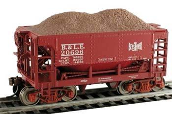 Model-Power U-29 Steel Ore Car Bessemer & Lake Erie #20696 - HO-Scale