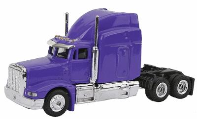 Model-Power Diecast Truck - Peterbilt Purple, All Trucks Include Hard ...