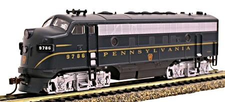 Model-Power Diesel EMD F7A (Metal) w/Working Light Pennsylvania ...