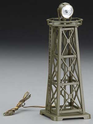 Model-Power US Army Searchlight Tower Lighted