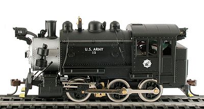 Model-Power 0-6-0 Saddle Tank Switcher Locomotive US Army HO Scale ...