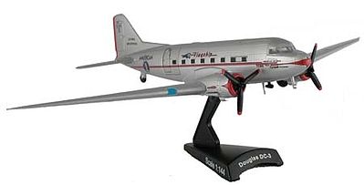 Model-Power DC3 American Airlines Flagship Aircraft Built-Up Diecast ...