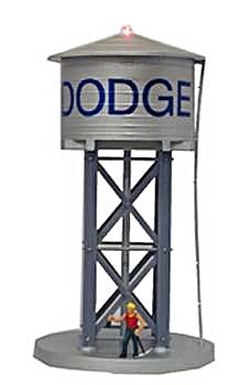 Model-Power Built-Up Buildings Industrial Water Tower - 2-3/4 ...