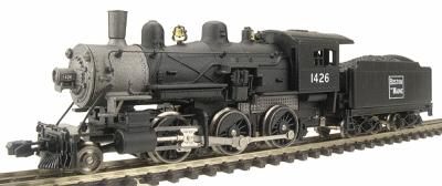 Model-Power Steam 2-6-0 Mogul - Powered Boston & Maine - N-Scale #7601