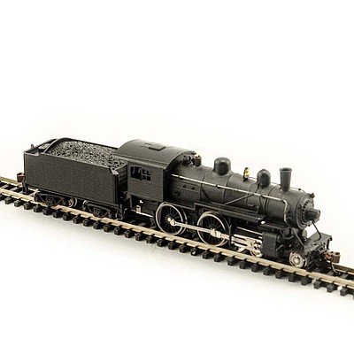 Model-Power N AMERICAN 4-4-0 MOGUL