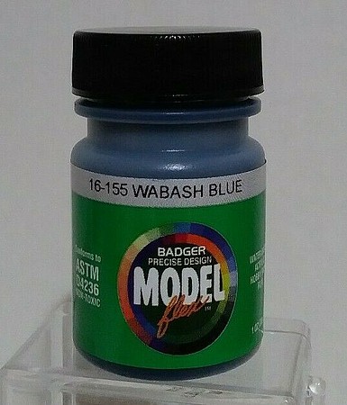 Modelflex Modelflex Railroad Color Wabash Blue 1oz. Bottle