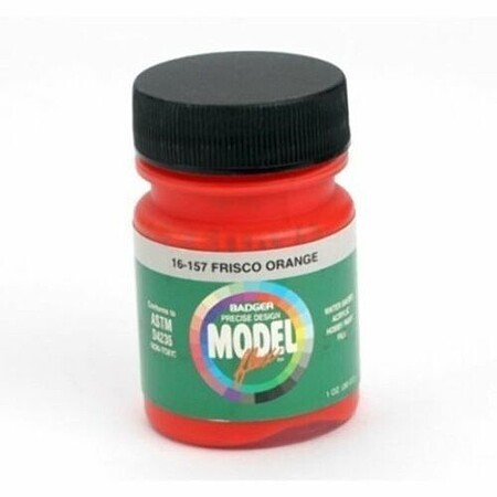 Modelflex Modelflex Railroad Color Frisco Orange 1oz. Bottle
