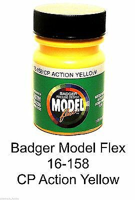 Modelflex Modelflex Railroad Color CP Action Yellow 1oz. Bottle