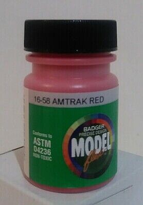 Modelflex AMTRAK RED 1oz (3)