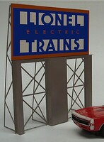 O Scale Model Railroad Billboards / Signs