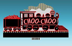 Miller Choo Choo Sign (Lg)