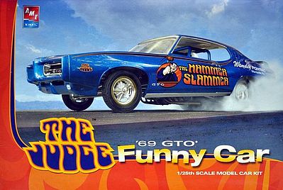Model-King 1969 GTO Funny Car Plastic Model Car Kit 1/25 Scale #21891