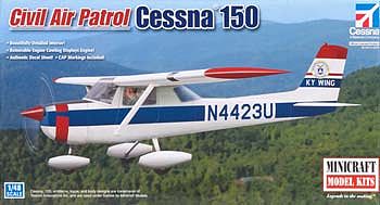 Minicraft Cessna 150 CAP Plastic Model Airplane Kit 1/48 Scale #11667