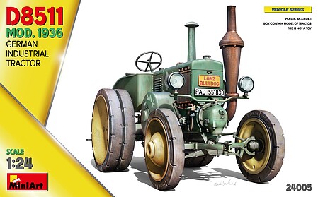 Mini-Art D8511 MOD. 1936 German Industrial Tractor