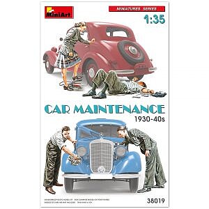 Mini-Art Car Maintenance 1930-1940's Figures