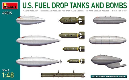 Mini-Art US Fuel Drop Tanks & Bombs