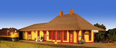 Monroe Eden Valley Depot Kit HO Scale Model Railroad Building #2207