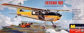 Monogram 1/41 Cessna 180 SSP #850123