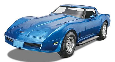 Monogram 1982 Corvette Plastic Model Car Kit 1/24 Scale #850885