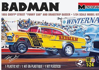 Monogram 1/24 Tom Daniel's 1955 Chevy BadMan Funny Car