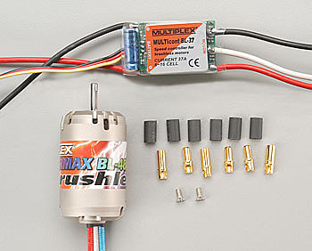 Multiplex Permax Motor BL480/3D w/ESC, Brushless #m332482