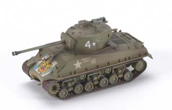 MRC M4A Middle 64th Tank Battalion Pre-Built Plastic Model Tank 1/72 ...