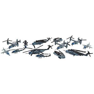 MRC Marine Air Group Plastic Model Military Diorama Set 1/350 Scale #64003