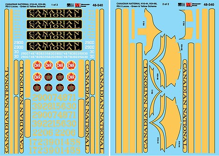 Microscale CN RS-3 loco 1953-60 - O-Scale #48540