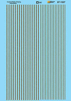 Microscale Striping Decal Set Caution/Safety Floor Striping (yellow ...