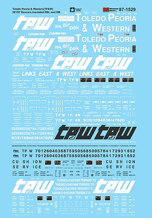 Microscale TPW Boxcar Markings