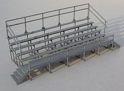 Mountaineer Laser-Cut Wood Kits Grandstand - Medium - 2.25 x 5'' - HO ...