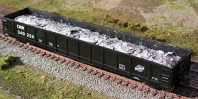Motrak Scrap Aluminum Load for Atlas Evans Gondola