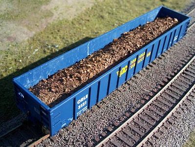 Motrak Scrap Metal Load for Atlas Evans Gondola