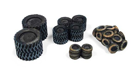 Classic-Metal-Works Tire Scrap Pile HO Scale Model Railroad Building ...