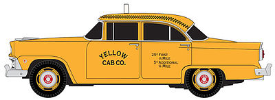 Classic-Metal-Works Ford Mainline Taxi Cab HO Scale Model Railroad ...