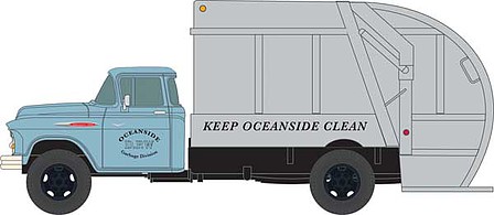 Classic-Metal-Works 1957 Chevy Garbage Truck Oceanside Public Works